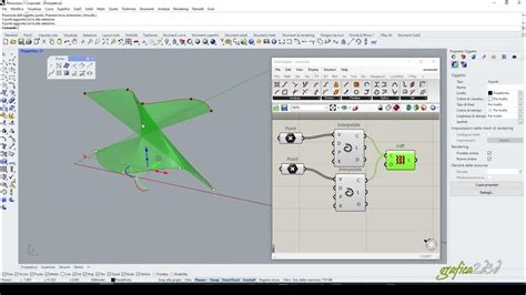 Tutorial Grasshopper Ita 30 Opzione Modifica Loft Youtube