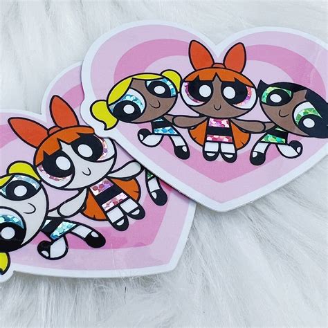 Ppg Heart Vinyl Sticker Die Cut Thehoneybshop