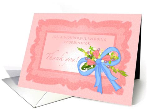 Wedding Coordinator Thank You Card 279886