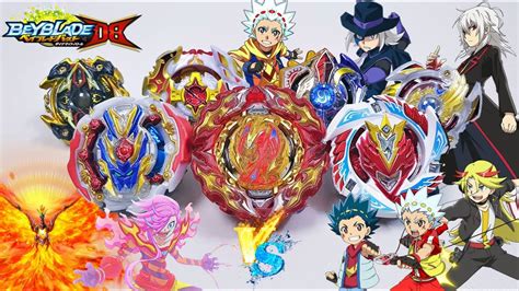 Beyblade Burst Db 【prominence Phoenix Vs Rare Beyblades】 Battle 베이블레이드 버스트 다이너마이트db 프로미넌스 피닉스 Vs