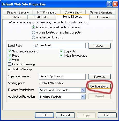 Php Iis Installation On Window Xp For Configuration Of Php Extension With Php Isapi Dll