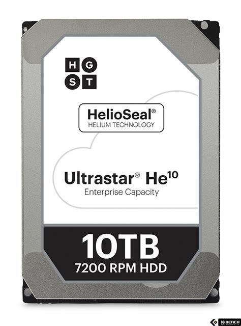 웨스턴디지털 세계 최초의 헬륨충전 10tb Pmr Hdd 출시 케이벤치 신제품뉴스 보도자료