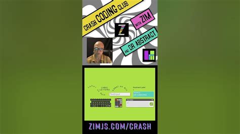 Crash Coding Club Multiple Ways To Show Text On The Canvas With Zim Youtube