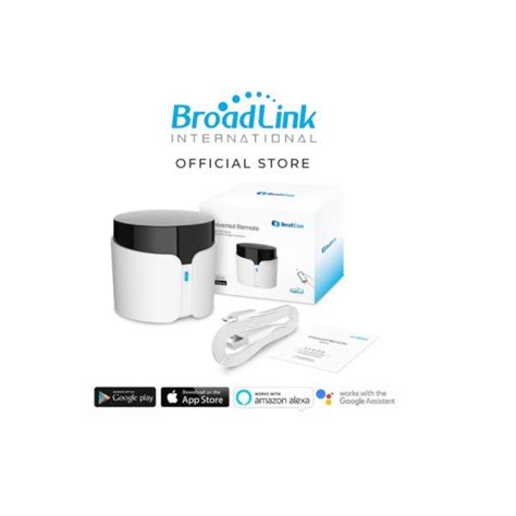 Broadlink RM Pro 4C, RM4C Pro Universal Remote (IR + RF) Controller ...