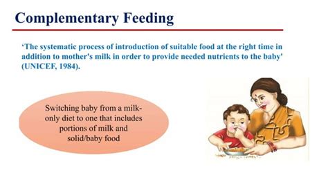 Complementary Feeding Practices Dr Bijan Das Pptx