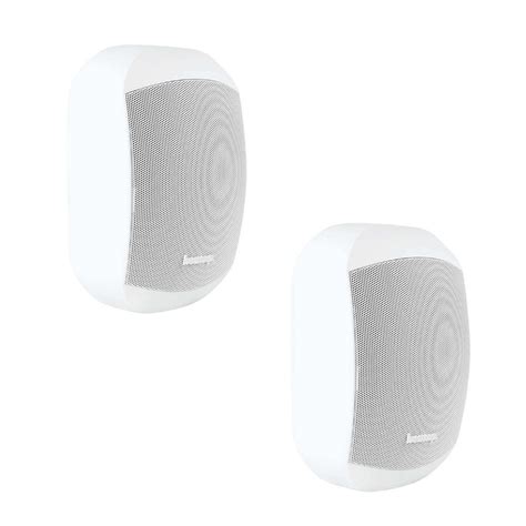Biamp Desono Mask6c 6 5 Design Two Way Surface Mount Loudspeaker 8 O