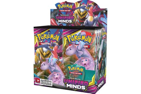 2019 Pokemon Sun And Moon Unified Minds Booster Box Us