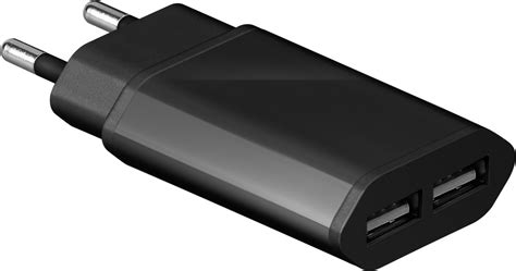 Chargeur X USB Blanc Avec Charge Rapide MAh Goobay Pearl Fr