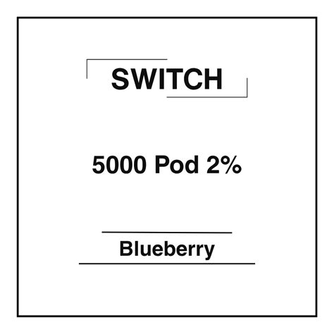 Switch 2 Pod 5000 Blueberry Vapemart