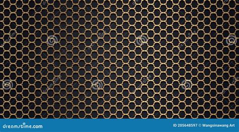 Golden Islamic Pattern Background Vector Illustration Stock Vector
