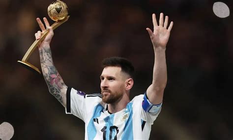 Lionel Messi Se Torna O único A Conquistar Duas Bolas De Ouro Da Copa