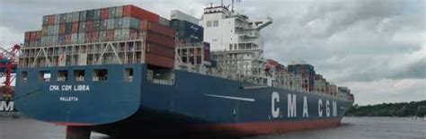 Cma Cgm Libra Aground Shipwreck Log