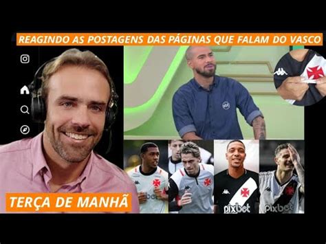 VASCO REAGINDO A POST DO MARIO COELHO VASCO E DEMAIS NOTÍCIAS DO