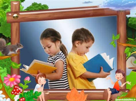 عکس کادر زیبا کودکانه