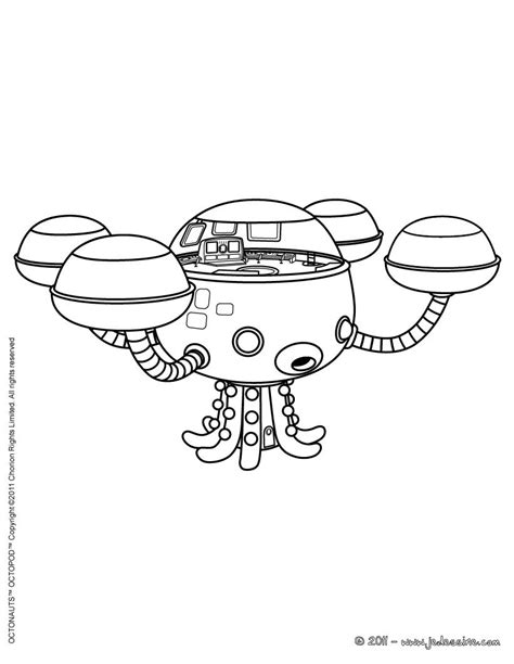 Coloriages Octopod à Colorier