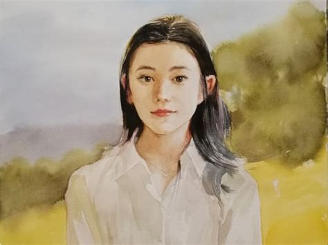 白衣少女 木木九虎 站酷ZCOOL