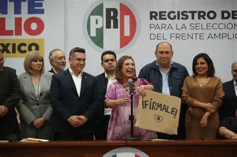 Listos los aspirantes presidenciales del Frente Amplio por México