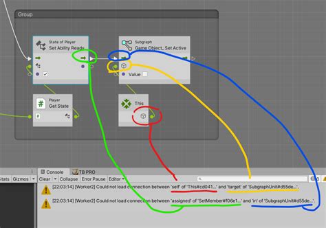 Could Not Load Connection Between And And And Unity