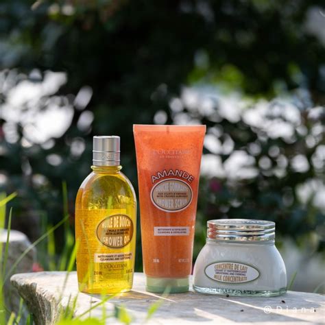 록시땅 아몬드 바디케어 3종 각질 제거부터 보습까지 바디스크럽 바디워시 바디크림 추천 네이버 블로그