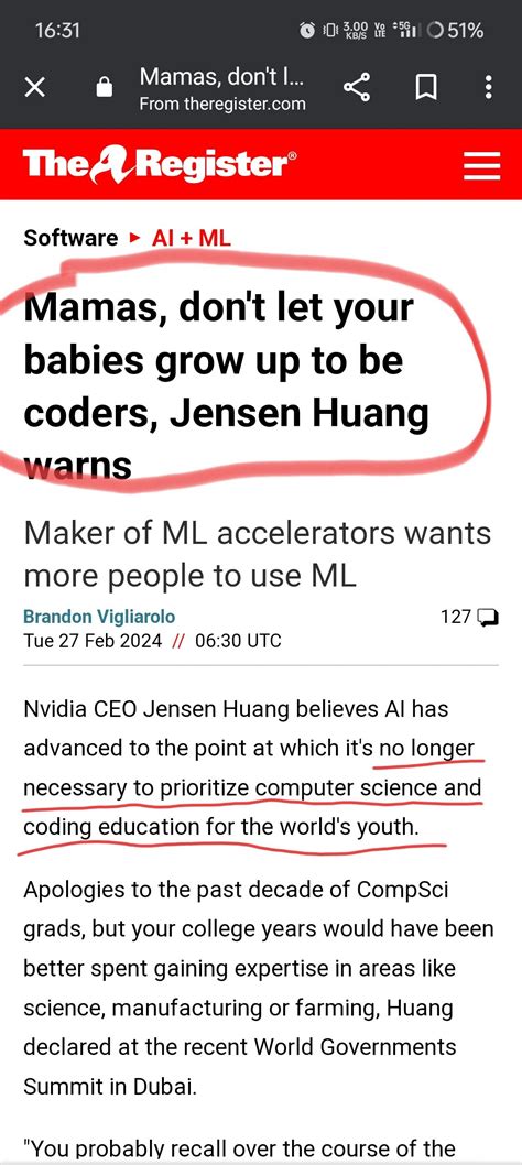 Atharva Jamdar On Linkedin Nvidia Ceo Says The Future Of Coding As A