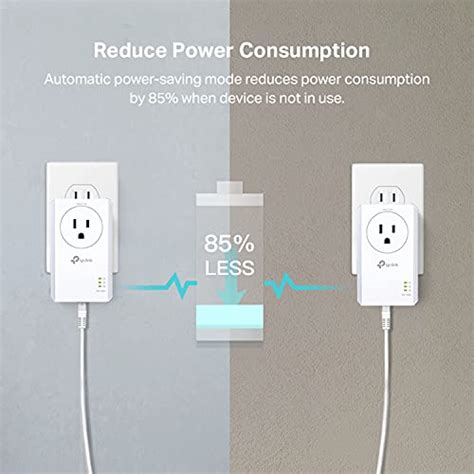 Tp Link Av1000 Powerline Ethernet Adapter Tl Pa7017p Kit Gigabit Port Plug And Play Extra