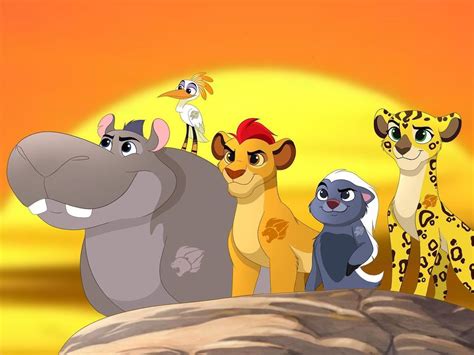 The Lion Guard Characters Illustration Kion Beshte Scar Lion Party