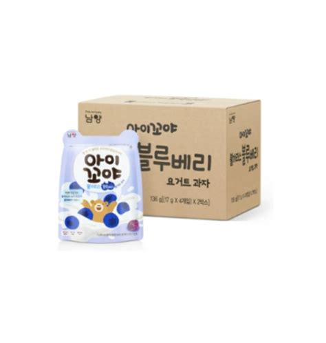 아이꼬야 불가리스 요거트볼 8개 블루베리 동결건조 공법 영양보존 Mo 티몬