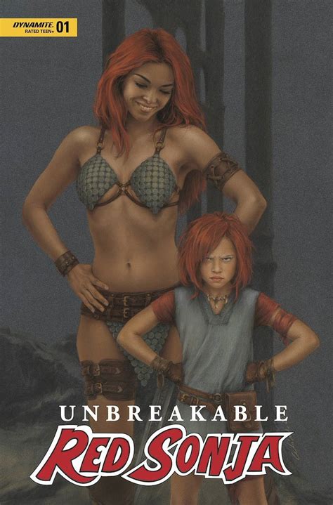 Unbreakable Red Sonja Variant Cover Dynamite Entertainment