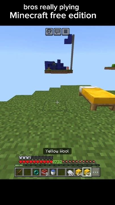 Minecraft Free Editionbedwars Minecraft Shorts Youtube