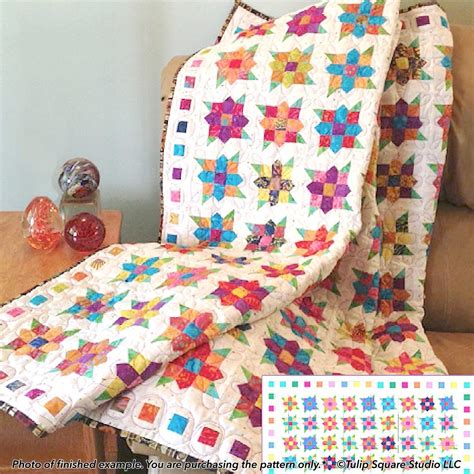 Tulip Quilt Block Pattern