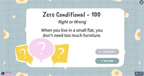 grammar jeopardy conditionals 0 1 2 3 english grammar activity