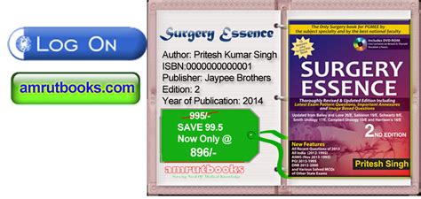 Surgery Essence Author Pritesh Kumar Singh Isbn0000000000001