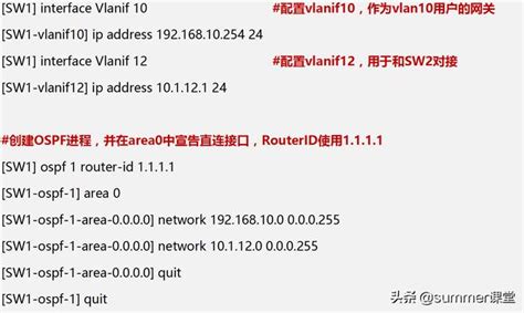 华为ospf配置命令实验演示：ospf配置实战（华为网络工程师必备） Csdn博客