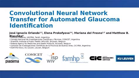 Ppt Convolutional Neural Network Transfer For Automated Glaucoma