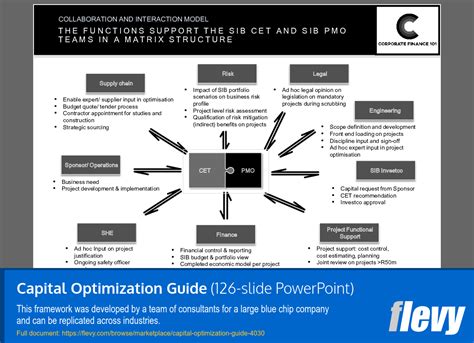 Matrix Structure For Sib Cet And Pmo Collaboration Ppt Slide