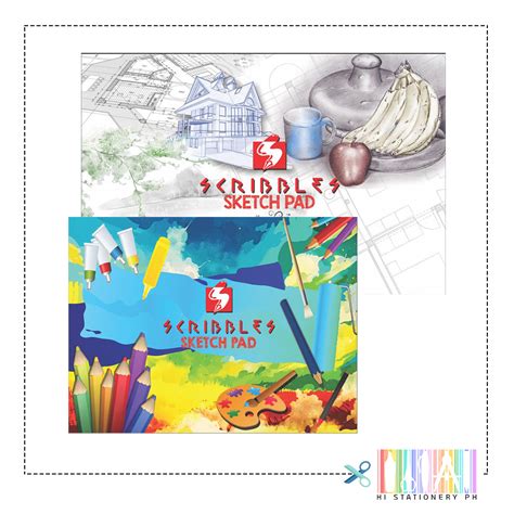 Scribbles Sketchpad 20leaves Drawing Paper Shopee Philippines