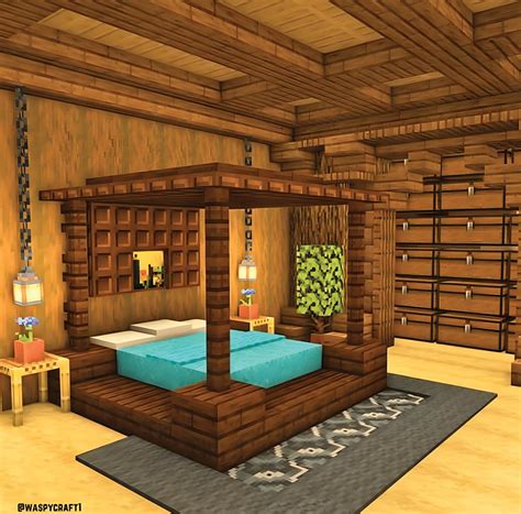 25 Minecraft Bedroom Ideas Cute And Cozy Builds Minecraft Bedroom