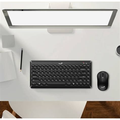 Combo Genius Luxemate Q8000 Inalambrico Teclado EspaÑol Mouse