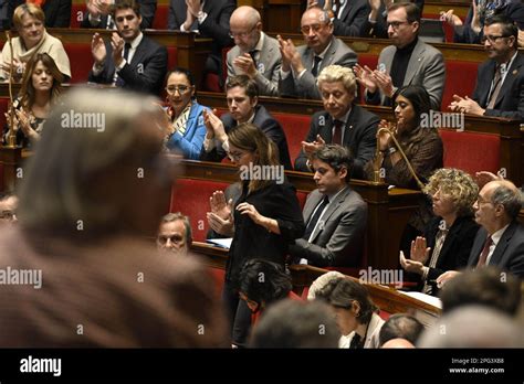 France 20th mars 2023 Le Premier ministre français des comptes