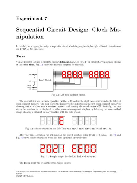7sequentialcircuitdesignclockmanipulation 1 Pdf Digital Technology Computer