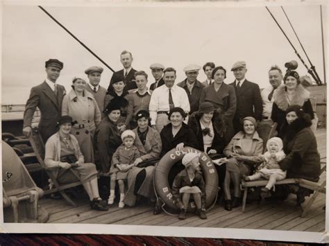 Minna Vorne Links Und Wilhelm Ihle Hinten 2vlinks 1936 Auf Der