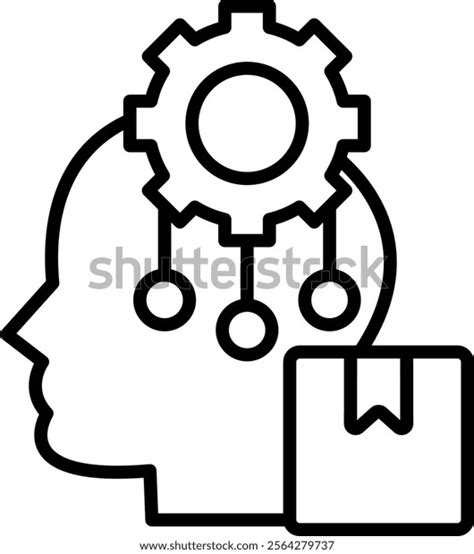 Lateral Thinking Icon Element Design Stock Vector Royalty Free