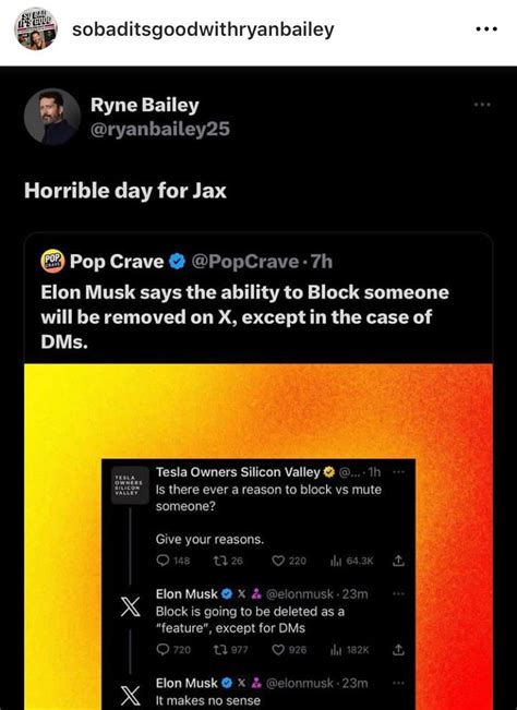 Looks Like Jax Wont Be Able To Block People For Much Longer Theyre Going To Need Some New