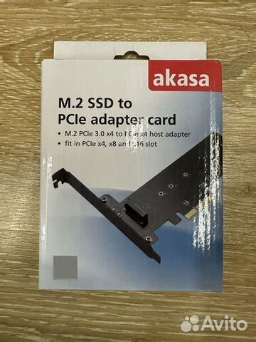 Переходник для диска ssd m2 to pci-e купить в Москве | Электроника | Авито