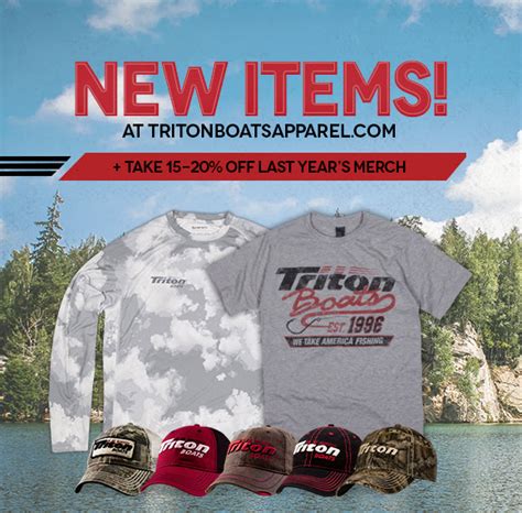New gear from Triton Boats Apparel | Westernbass.com