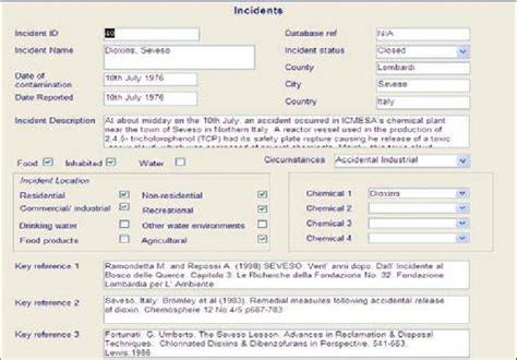 Screenshot Of The Recovery Options Database Download Scientific Diagram