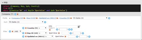 Parameterized Queries
