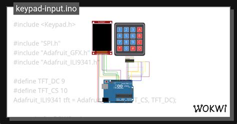 Keypad O Copy Wokwi Esp32 Stm32 Arduino Simulator