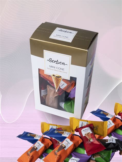 Sorbon Конфеты Mini Cone — купить в интернет-магазине OZON по выгодной цене