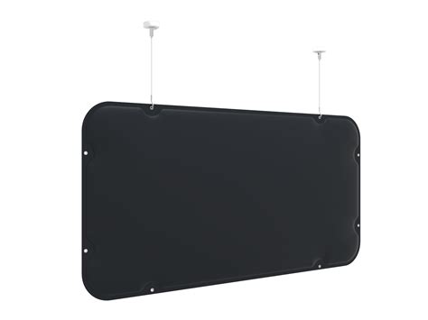 Suspended Baffle Vmt 3d Deflectores Acústicos Suspensos No Teto